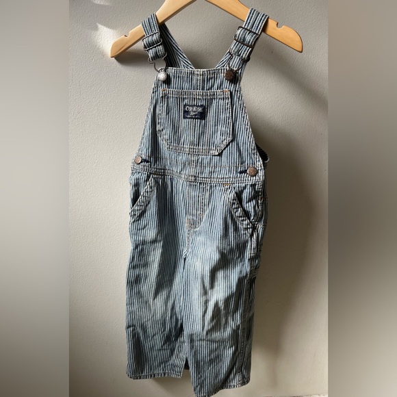OshKosh B'gosh | Bottoms | Oshkosh Bgosh Striped Denim Railroad ...
